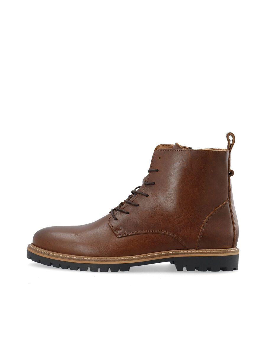 Brown BIASIM LACE-UP BOOTS | Bianco®
