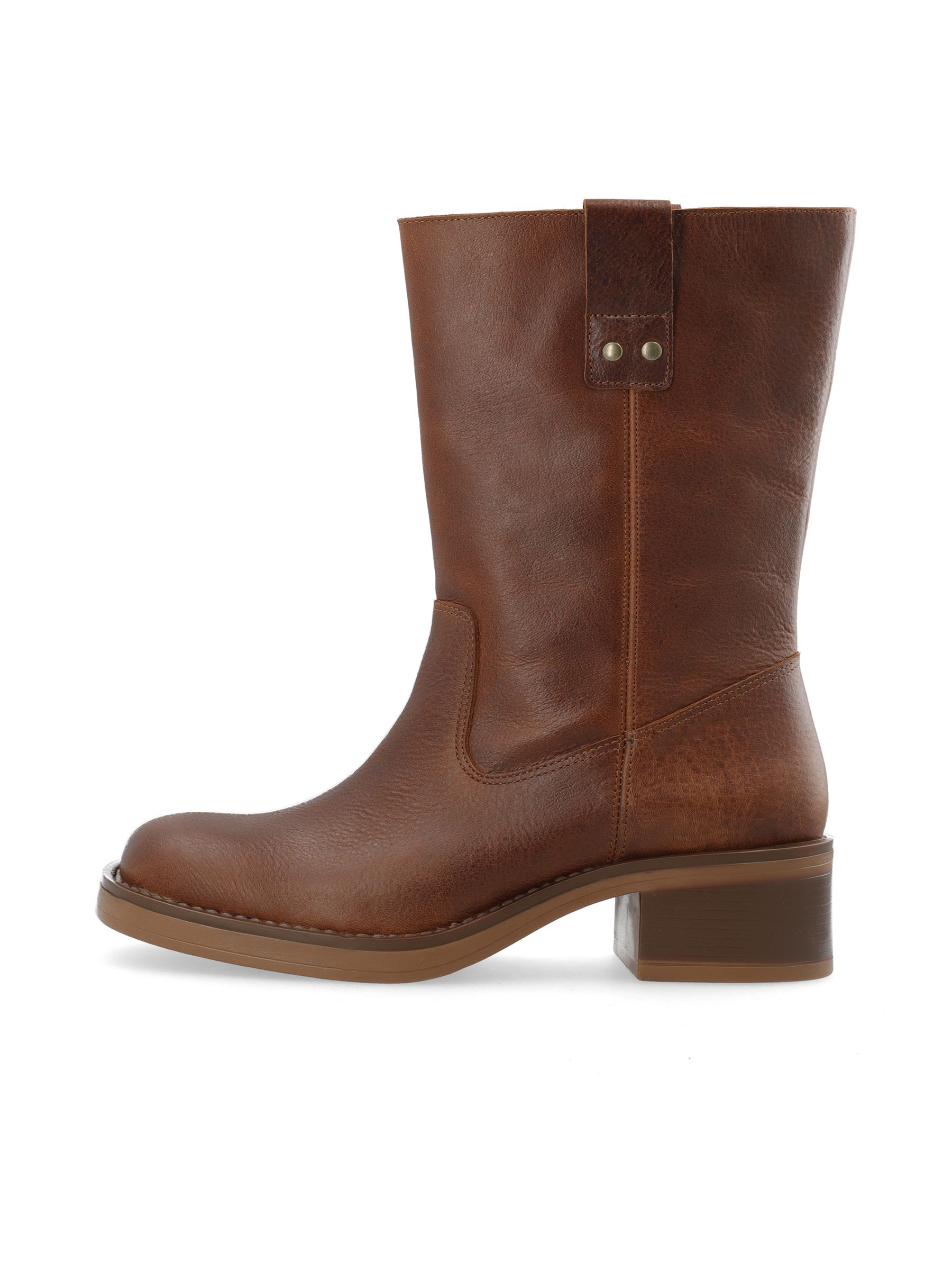 Biamary leather boots | Bianco